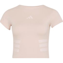 Adidas Future Icon 3s Croptop Damen - blau - Gr. M - Baumwolle/Elastan