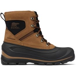 Sorel Buxton Lace Wp Stiefel Herren - braun - Gr. 47 - Leder