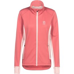 Unifit Softshelljacke Damen - rot - Gr. L - Polyester
