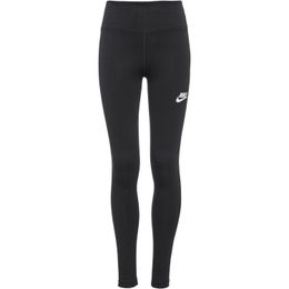 Nike Nsw Classics Leggings M&auml;dchen - schwarz - Gr. 146/152 - Baumwolle/Polyester/Elastan