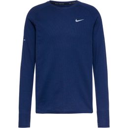 Nike Stride Waffle Funktionsshirt Herren - blau - Gr. S - Polyester/Baumwolle