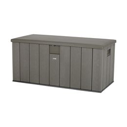 Lifetime Kissenbox dunkelgrau Kunststoff 570 l 151 x 69 x 72 cm