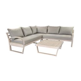 Bellavista Ecklounge 'Jersey' beige 4-teilig