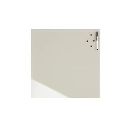 Memoboard 50x50 cm Beige - grau - 50 cm - 50 cm - Sconto