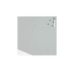Memoboard 50x50 cm Grau - grau - 50 cm - 50 cm - Sconto