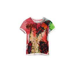 Desigual T-Shirt Damen Gr&ouml;&szlig;e S safran / limette / karminrot / schwarz