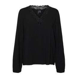 V&eacute;ro Moda Vero Moda Shirt 'LILOU' Damen Gr&ouml;&szlig;e M schwarz