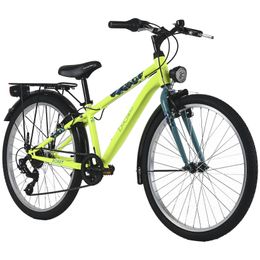 Dacapo Dacapo Kinderfahrrad 24" Bobby 7 G&auml;nge RH 32 cm mit Beleuchtung - Ab 8 Jahre