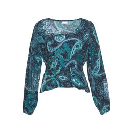 Vivance Bluse Damen Gr&ouml;&szlig;e S blau / gr&uuml;n / schwarz / wei&szlig;