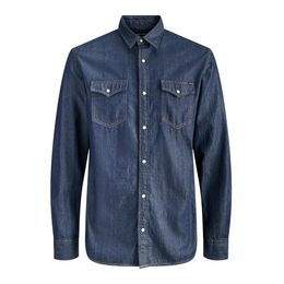 Jack & Jones Jack & Jones Hemd 'JJESHERIDAN' Herren Gr&ouml;&szlig;e XL blue denim