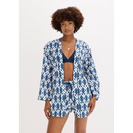 bonprix Kimono-Bluse, wei&szlig;