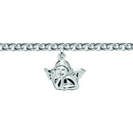 Silberkette ONE ELEMENT "Engel Armband aus 925 Silber 16 cm", silber, Halsketten, Jungen, Silber 925 (Sterlingsilber), Silberkette, Ihr pers&ouml;nliches Symbol &ndash; liebevoll gearbeitet f&uuml;r jeden Tag