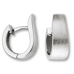 Paar Creolen ONE ELEMENT "Ohrringe Creolen aus 925 Silber Ohrringe Creolen aus 925 Silber", silber, Ohrringe, Damen, Damen, Silber 925 (Sterlingsilber), Sanfte Linie &ndash; unaufdringlich und geschmackvoll