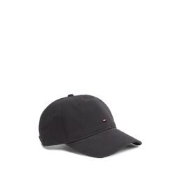 Tommy Hilfiger Damen Baseball Cap "TH FLAG '85 SOFT 6 PANEL CAP"schwarz, Baumwolle, Caps, mit Logostickerei gr&ouml;&szlig;enverstellbar Unisex