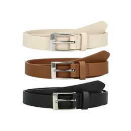 ABOUT YOU Belt 'Berfin' female size 85 Cream / Brown / Black