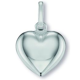 Kette mit Anh&auml;nger ONE ELEMENT "Schmuckset - Set mit Halskette Herz Herz Anh&auml;nger aus 925 Silber", silber, Halsketten, Damen, Silber 925 (Sterlingsilber), Zart & emotional &ndash; ein Geschenk, das von Herzen kommt
