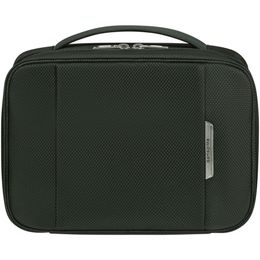 Kulturbeutel Samsonite "RESPARK Toilet Kit, 25 cm", Herren, Gr. B/H/T: 25cm x 17cm x 11cm, gr&uuml;n (forest gr&uuml;n), Polyester, Taschen Kulturbeutel, Beauty-Bag Beautybox Schminketui Kosmetikbox