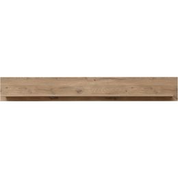Wandboard Innostyle "BELLANO", braun, B:185cm H:25cm T:22cm, Holzwerkstoff, Regale, Wandboard, mit Boden