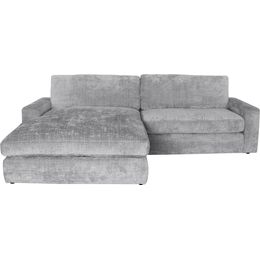 Ecksofa Alina "Monma", grau hnu 9, B:284cm H:84cm T:172cm, Boucle HNU (90%Polyester 10% Rayon), Sofas, Ecksofa, kann auch spielgelverkehrt aufgebaut werden