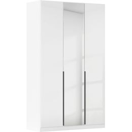 Dreht&uuml;renschrank OTTO HOME "Kleiderschrank Schrank Garderobe AGORDO mit Dekor- oder Hochglanzfront", wei&szlig; (alpinwei&szlig;, hochglanz wei&szlig;), B:136cm H:229cm T:54cm, Holzwerkstoff, Schr&auml;nke, Dreht&uuml;renschrank, durchdachte Innenausstattung, in 7 Breiten und 2 H&ouml;hen MADE IN GERMANY, Topseller