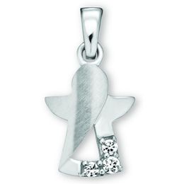 ONE ELEMENT M&auml;dchen Kettenanh&auml;nger "Zirkonia Engel Anh&auml;nger aus 925 Silber", Silber 925 (Sterlingsilber)silber, Silber 925 (Sterlingsilber),