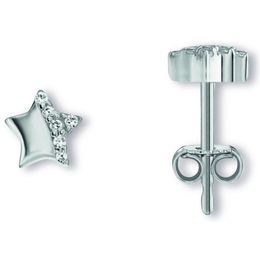 Paar Ohrh&auml;nger ONE ELEMENT "Zirkonia Stern Ohrringe Ohrstecker aus 925 Silber", silber, Ohrringe, Jungen, Kinder, Silber 925 (Sterlingsilber), Ihr pers&ouml;nliches Symbol &ndash; liebevoll gearbeitet f&uuml;r jeden Tag