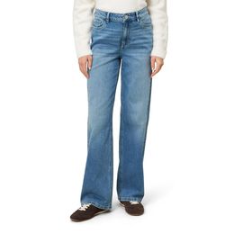 Slim-fit-Jeans Zero "Damen Style Witney hell 32 Inch", Damen, Gr. 44, Normalgr&ouml;&szlig;en, blau denim, Denim/Jeans, Obermaterial: 94% Baumwolle, 5% Elastomultiester, 1% Lyocell, unifarben, figurbetont, Jeans Slim-fit-Jeans