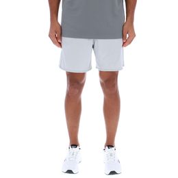 Reebok Herren Trainingsshorts "ID TRAIN KNIT SHORT"grau 4 melange, Gr. XXL, Obermaterial: 100% Polyester, Hosen, sportlicher Stil, f&uuml;r vielseitige