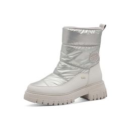 s.Oliver Snowboots Damen Gr&ouml;&szlig;e 36 beige / silber Winterschuhe