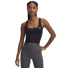 Tanktop Under Armour "MOTION TANK EMEA", Damen, Gr. S, schwarz,, wei&szlig;, Obermaterial: 90% Polyester, 10% Elasthan, Tops Tanktop, mit Elasthan-Anteil, leichtes Material, sportlicher Stil