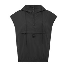 Kurzweste Plein Sport "Outdoorjacke", Damen, Gr. XS, schwarz (02, schwarz), Obermaterial: 100% Polyamid. Futter: 100% Polyester, Westen