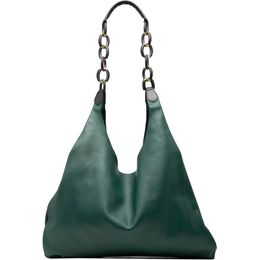 Burberry Hobo Bags - Soft Leather Wrapped Chain Shopper Hobo - Gr. unisize - in Gr&uuml;n - f&uuml;r Damen