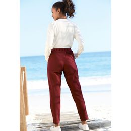 ELBSAND Damen Sweathose, weinrot, Gr&ouml;&szlig;e S (36)