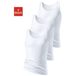 H.I.S. H.I.S Herren Tanktop, wei&szlig;, Gr&ouml;&szlig;e S