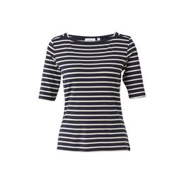 comma, COMMA T-Shirt Damen Gr&ouml;&szlig;e XS navy / wei&szlig;
