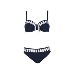 Sunflair Bikini Damen Gr&ouml;&szlig;e L navy / wei&szlig;