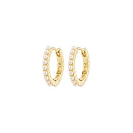 Pilgrim Ohrringe 'Kalia' Damen Gr&ouml;&szlig;e One Size gold / perlwei&szlig;