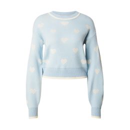 Jacqueline de Yong JDY Pullover 'JDYRomance' Damen Gr&ouml;&szlig;e XS pastellblau / wei&szlig;