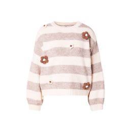 Haily's Hailys Pullover 'Fi44lana' Damen Gr&ouml;&szlig;e S/M hellbeige / braun / taupe