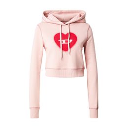 Diesel Sweatshirt 'F-SLIMMY' Damen Gr&ouml;&szlig;e XS rosa / rot