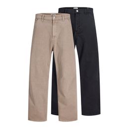 Jack & Jones Jack & Jones Hose 'JPSTALEX RAYE WORKER' Herren Gr&ouml;&szlig;e 33 braun / schwarz