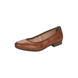 Rieker Ballet Flats female size 38 Cognac