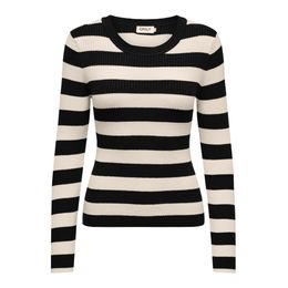 Only Pullover 'ONLLOUISA' Damen Gr&ouml;&szlig;e S schwarz / offwhite