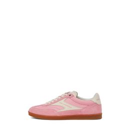 KARL LAGERFELD JEANS Sneaker 'Kandidate' Damen Gr&ouml;&szlig;e 37 hellpink / knallrot / wei&szlig;