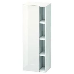 Duravit DuraStyle Hochschrank 1239, 1 Dreht&uuml;r, Anschlag links, H&ouml;he: 1400mm, Tiefe: 360mm, DS1239L2222, Farbe: Wei&szlig; Hochglanz Dekor