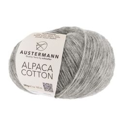 Alpaca Cotton von Austermann , Silber, aus Alpaka