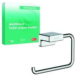 Hansgrohe AddStoris Toilettenpapierhalter, 41771000, Farbe: Chrom