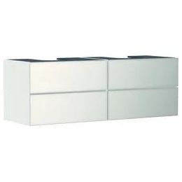 Hansgrohe Xevolos E Waschtischunterschrank, 4 Schubk&auml;sten, 2 Ausschnitte, 1570x550x555mm, f&uuml;r Konsole mit 2 Aufsatzwaschtischen, 54200790, Farbe: Korpus Sandbeige Matt, Front Sandbeige Metallic