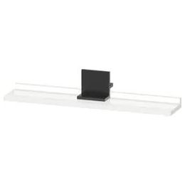 Duravit Sivida Ablage, Halterung Diamantschwarz Matt, 600x115x35mm, SV74310BD220000, Farbe: Wei&szlig; Hochglanz
