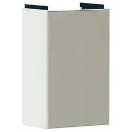 Hansgrohe Xevolos E Waschtischunterschrank, 1 T&uuml;r, Anschlag links, 340x245x555mm, f&uuml;r Handwaschbecken, 54167390, Farbe: Korpus Sandbeige Matt, Front Bronze Struktur